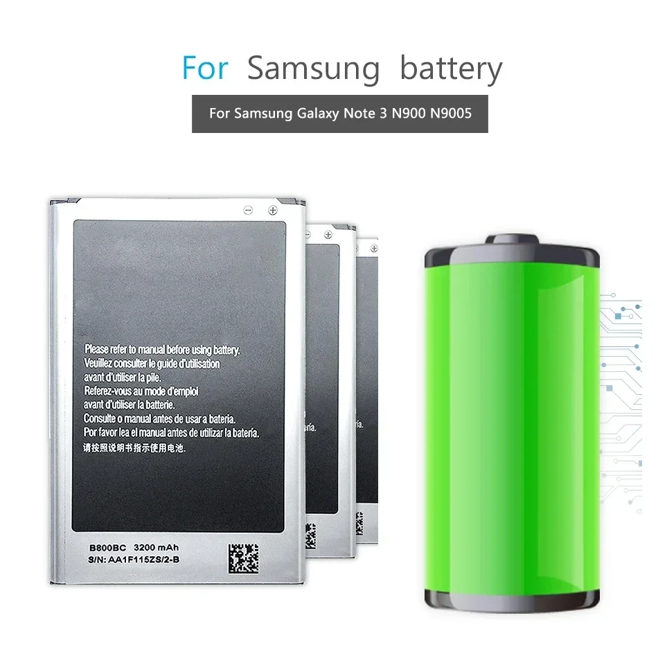 B800BC-B800BU-B800BE-Battery-3200mAh-For-Samsung-Galaxy-Note-3-Note3-SM ...