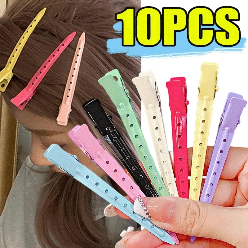 1-10Pcs-Professional-Ladies-Salon-Fixed-Hair-Pin-Curl-Hairclip-Makeup ...