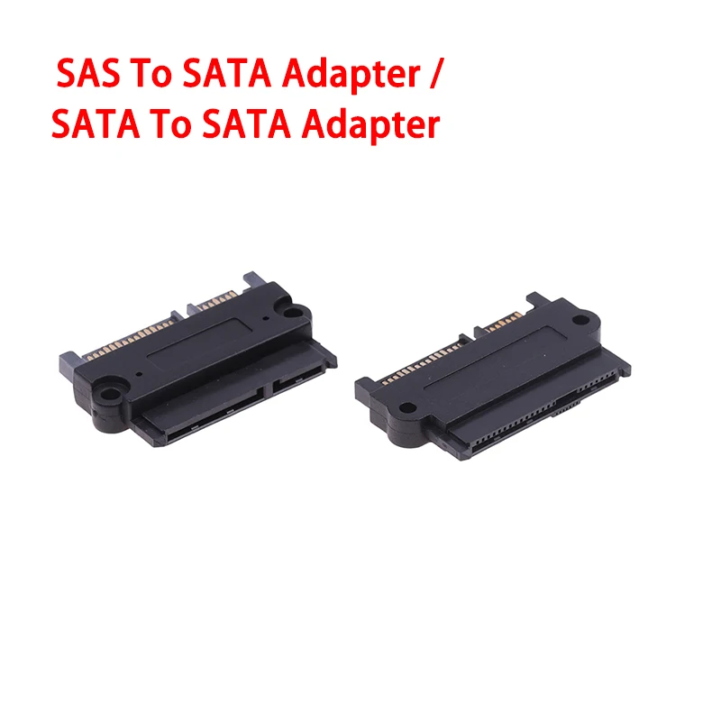 1Pc SFF-8482 SAS To SATA 180 Degree Angle Adapter Converter Straight ...