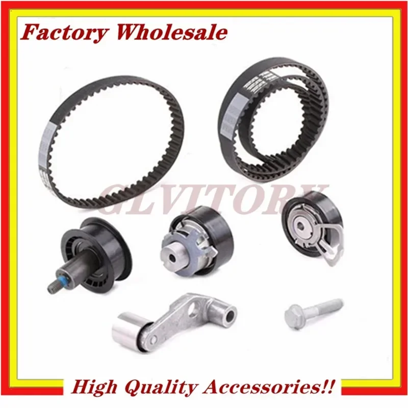 Car Engine Timing Tensioner Belt Kit 036198119AFor VW Caddy Golf Audi ...