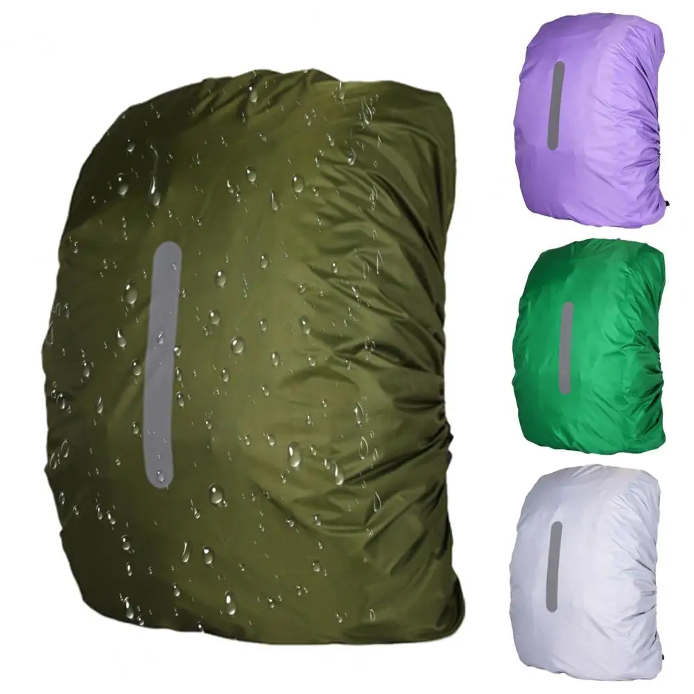 Backpack-Rain-Cover-With-Reflective-Strip-Multifunctional-Storage-Bag ...