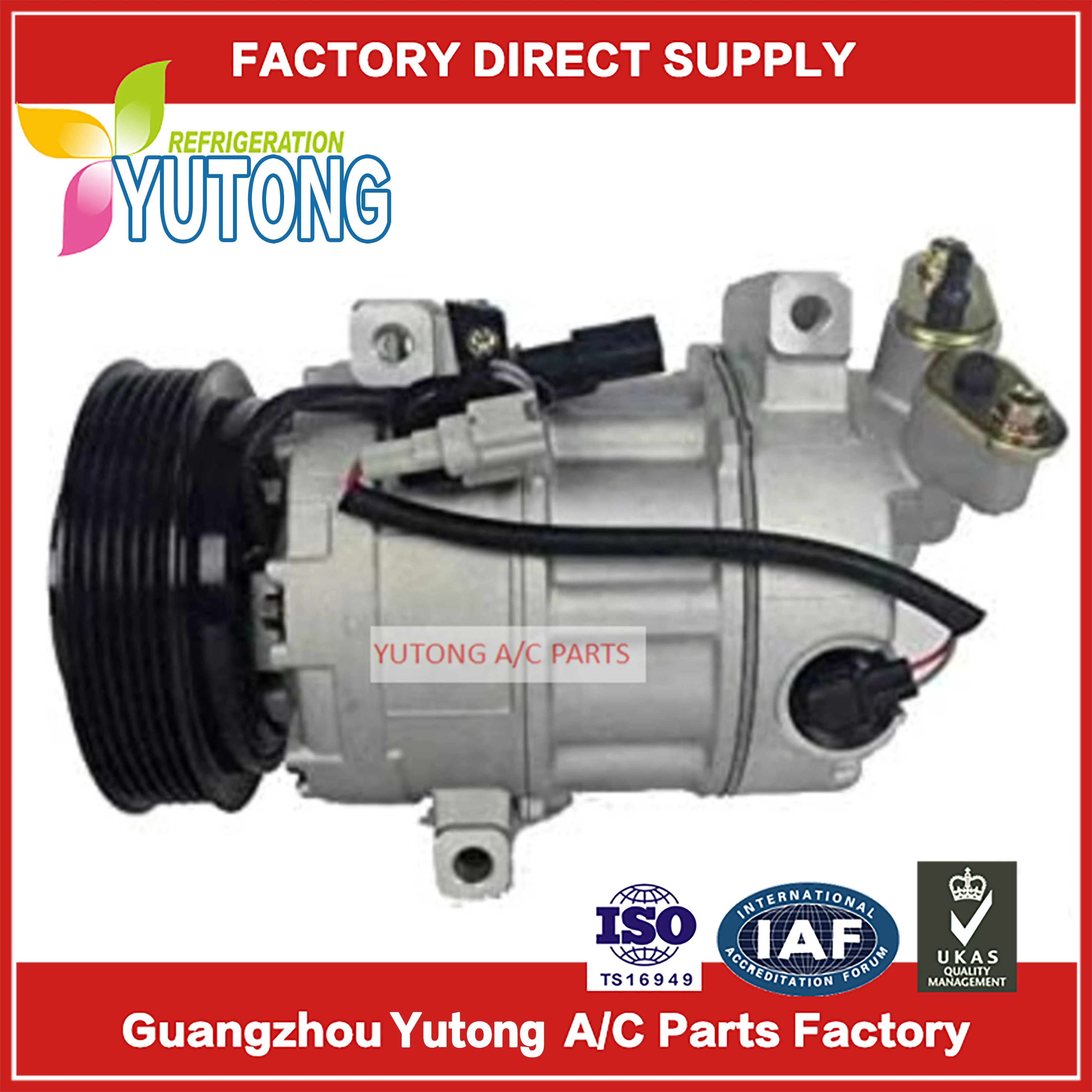 AC Compressor For Renault DCS17 8200898810 8200898810A 8200720417 ...
