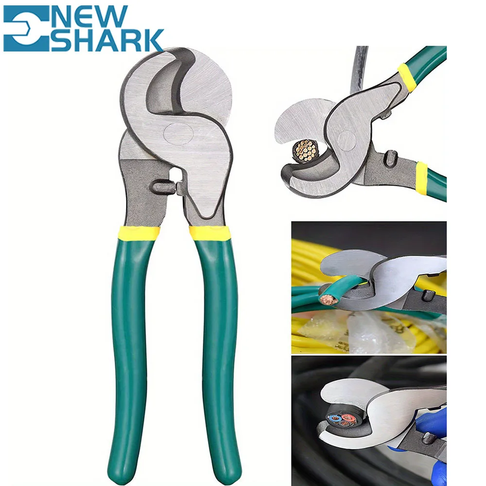 10-Inch-Insulated-Cable-Cutter-Wire-Stripper-Electrician-Shears-Pliers ...