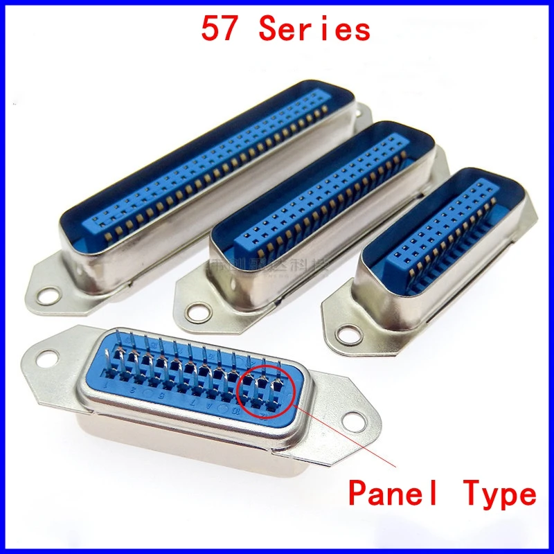 57-Series-Centronics-Connector-Male-CN-14P24P36P-50P-180-Degree ...