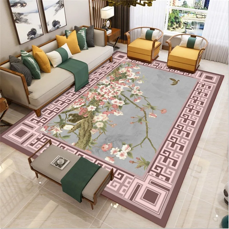 3d-carpets-New-Chinese-Living-Room-Crystal-velvet-carpet-tea-table ...