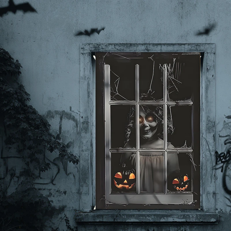Scary Halloween Window Painting: The Ultimate Spooky Decor for Your ...
