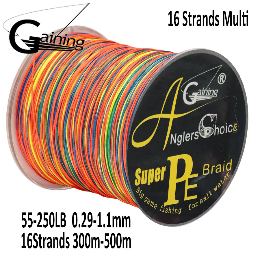 16-Strands-Braided-Fishing-Line-500m-300m-Super-Strong-Japan-Multifilament-PE-Hollow-Core-Braid ...