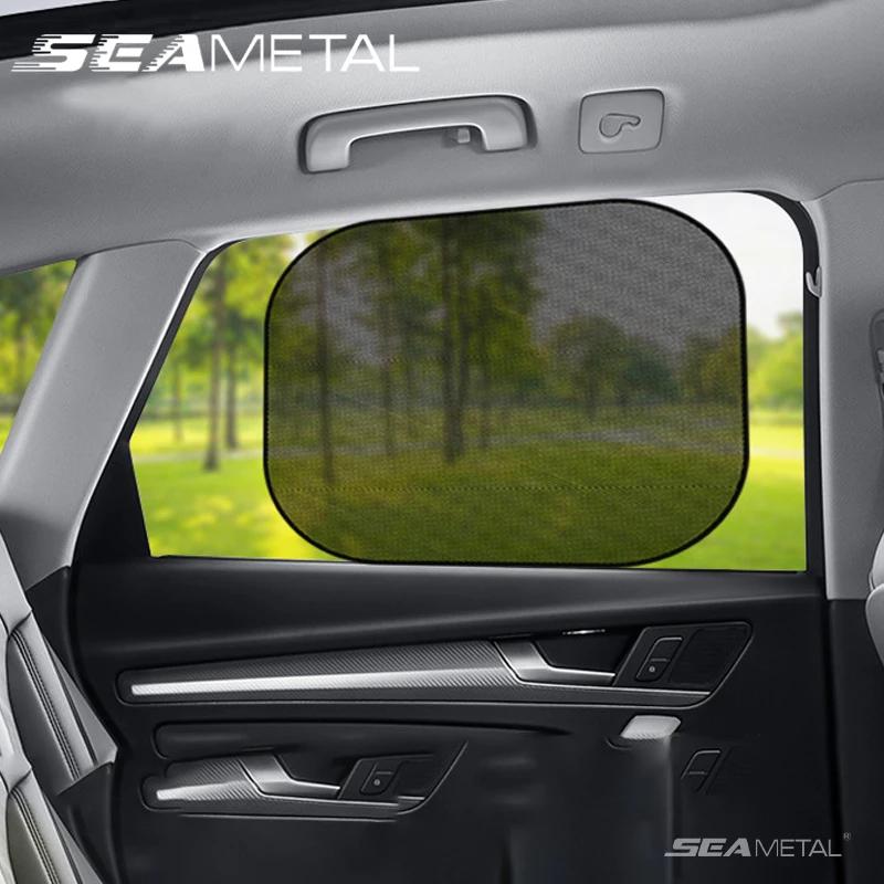 SEAMETAL-2Pcs-Car-Sun-Visor-Side-Window-Sun-Shade-Anti-Glare-Car ...