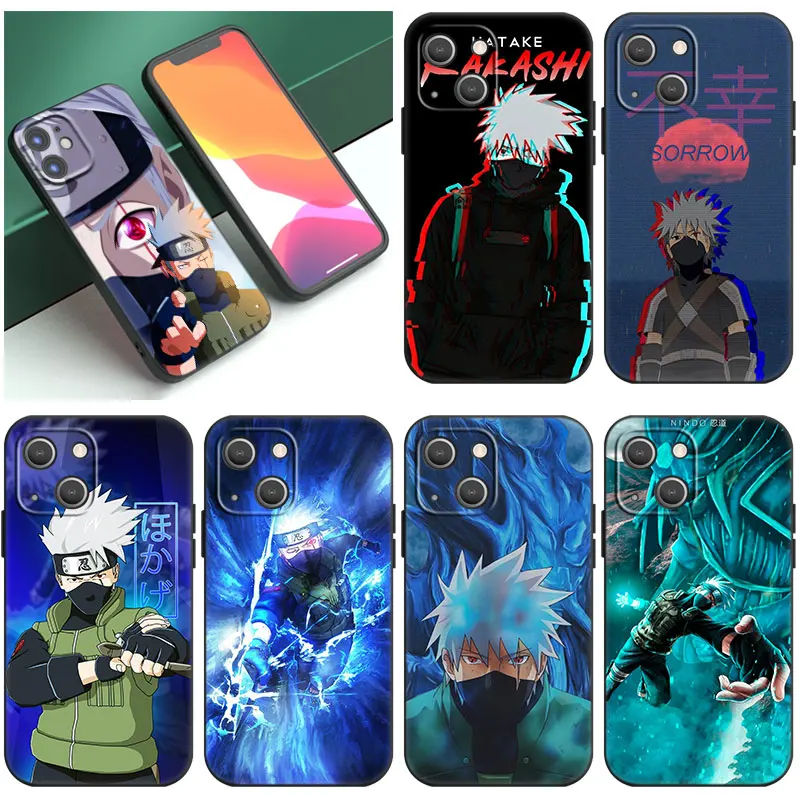 Anime-Kakashi-Hatake-Uchiha-Phone-Case-For-Apple-iPhone-14-13-12-Mini ...