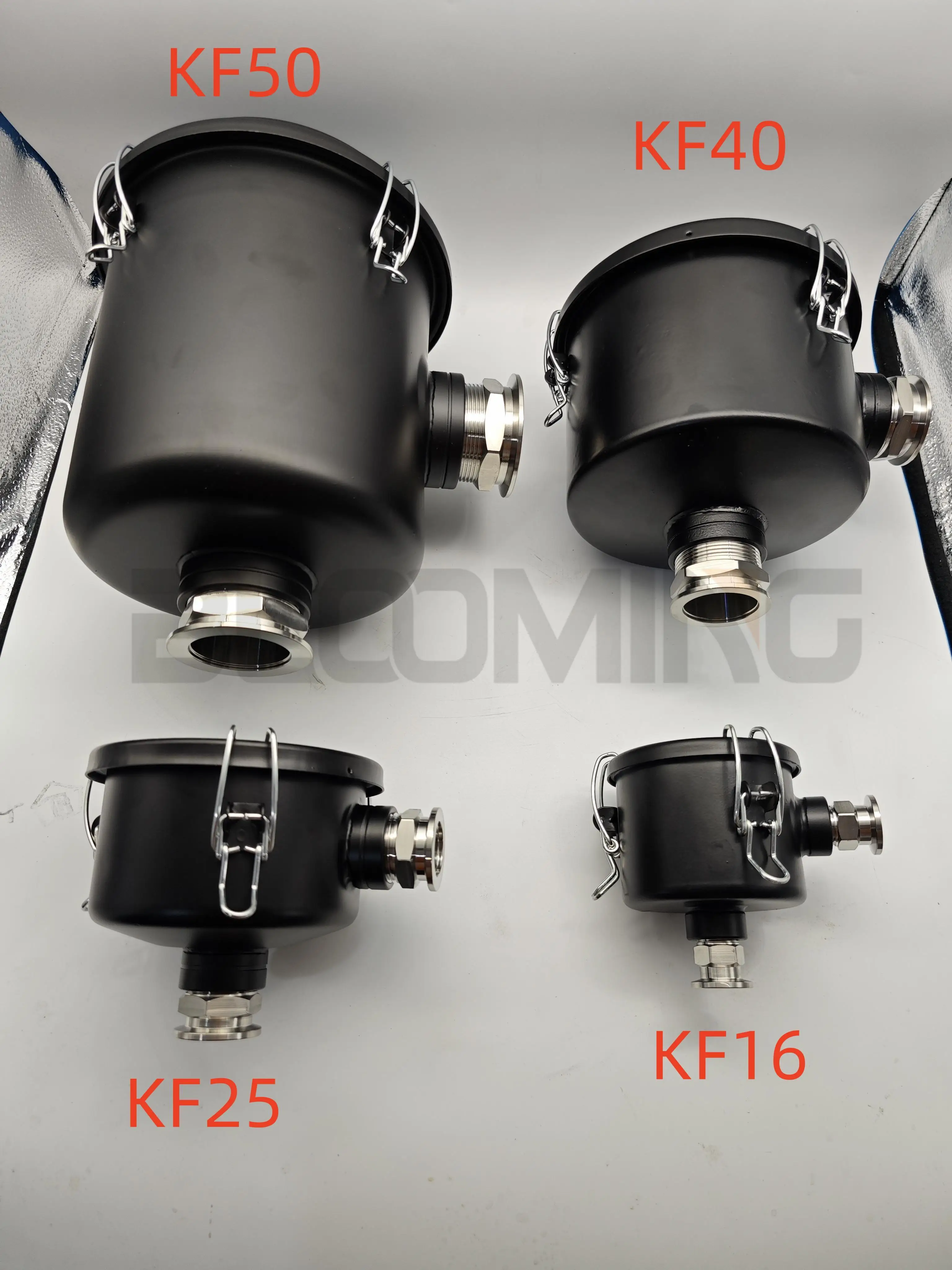 KF16-KF25-Quick-Loading-Vacuum-Pump-Intake-Dust-Filter-Exhaust-Dust ...