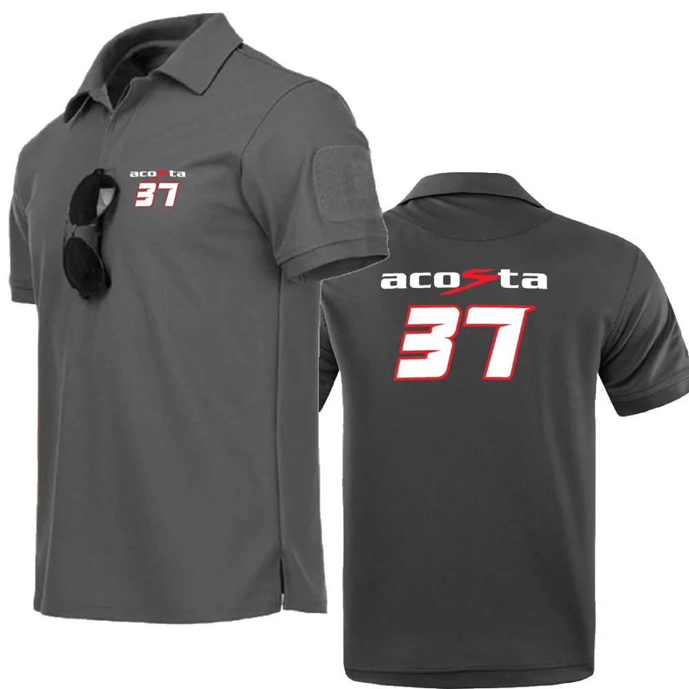 Youth Men's Polo Shirts Fashion Style Shirts Tees Pedro Acosta 37 GP ...