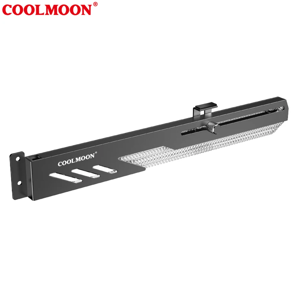 COOLMOON GT8 Horizontal GPU Support 5V ARGB Bracket Video Card Stand ...