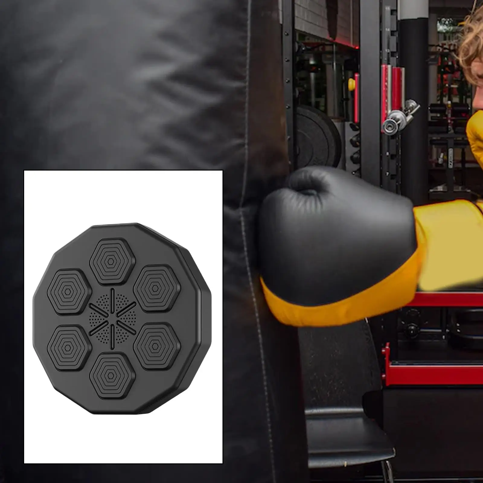 Electronic-Wall-Target-Reaction-Target-Music-Boxing-Machine-Practice ...