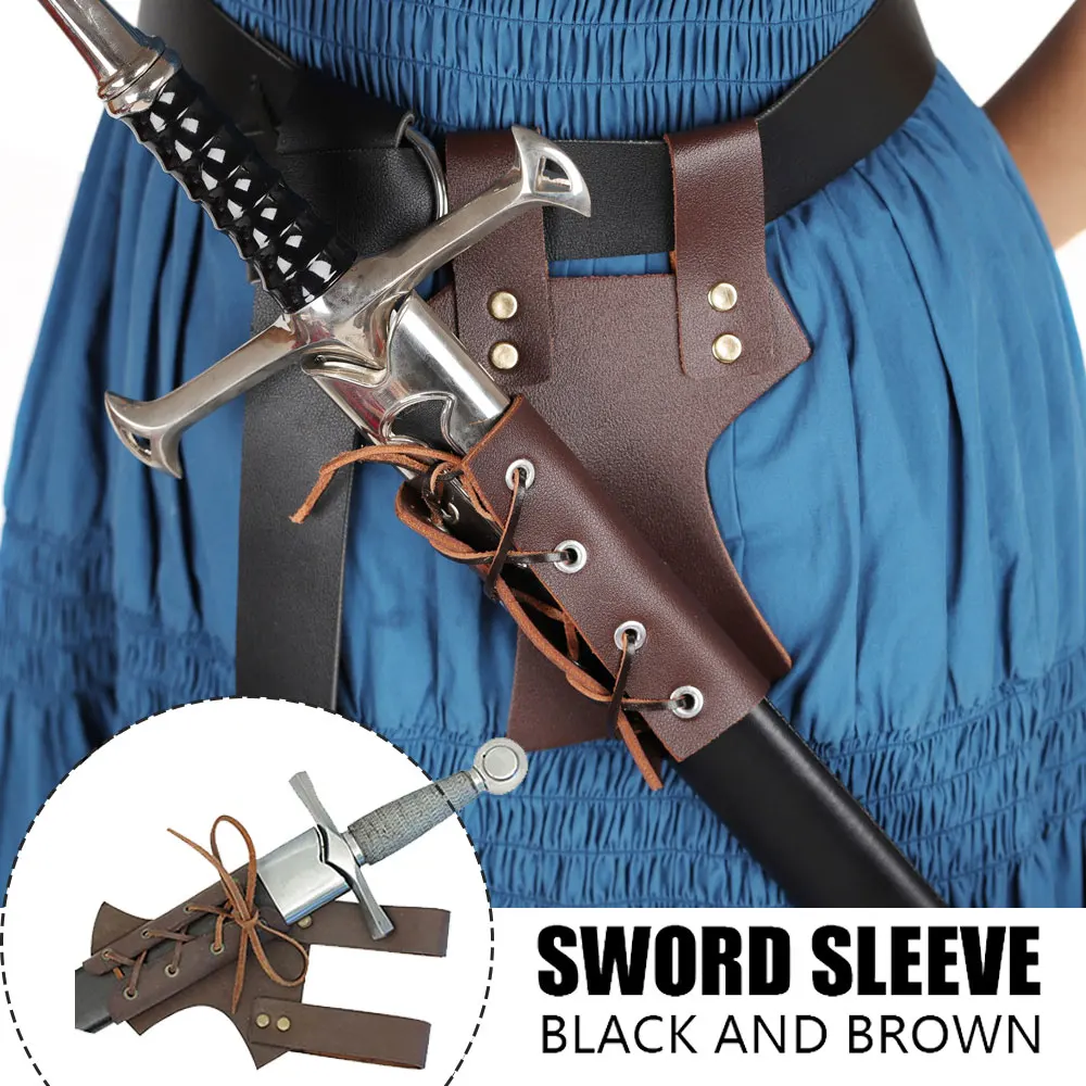 Holster-Medieval-Shoulder-Strap-Sword-Holder-Sheath-Scabbard-For-Adult ...