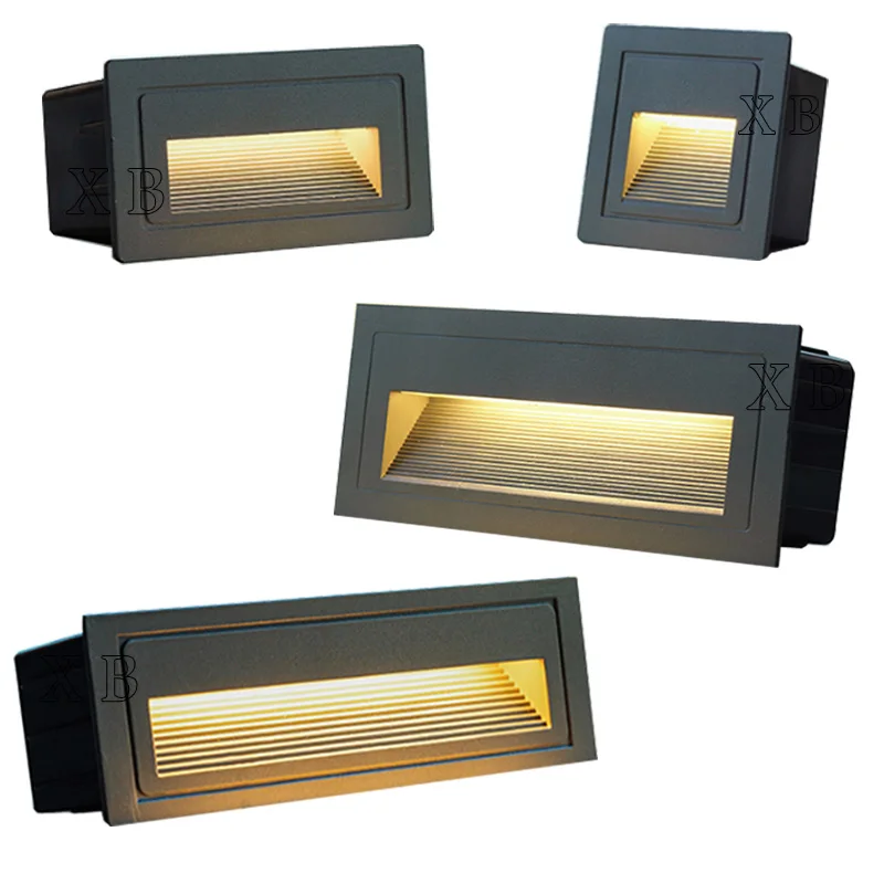 Dimmalbe-3W-5W-10W-LED-Wall-Lamp-Aluminum-Stair-light-Recessed-LED-Step ...
