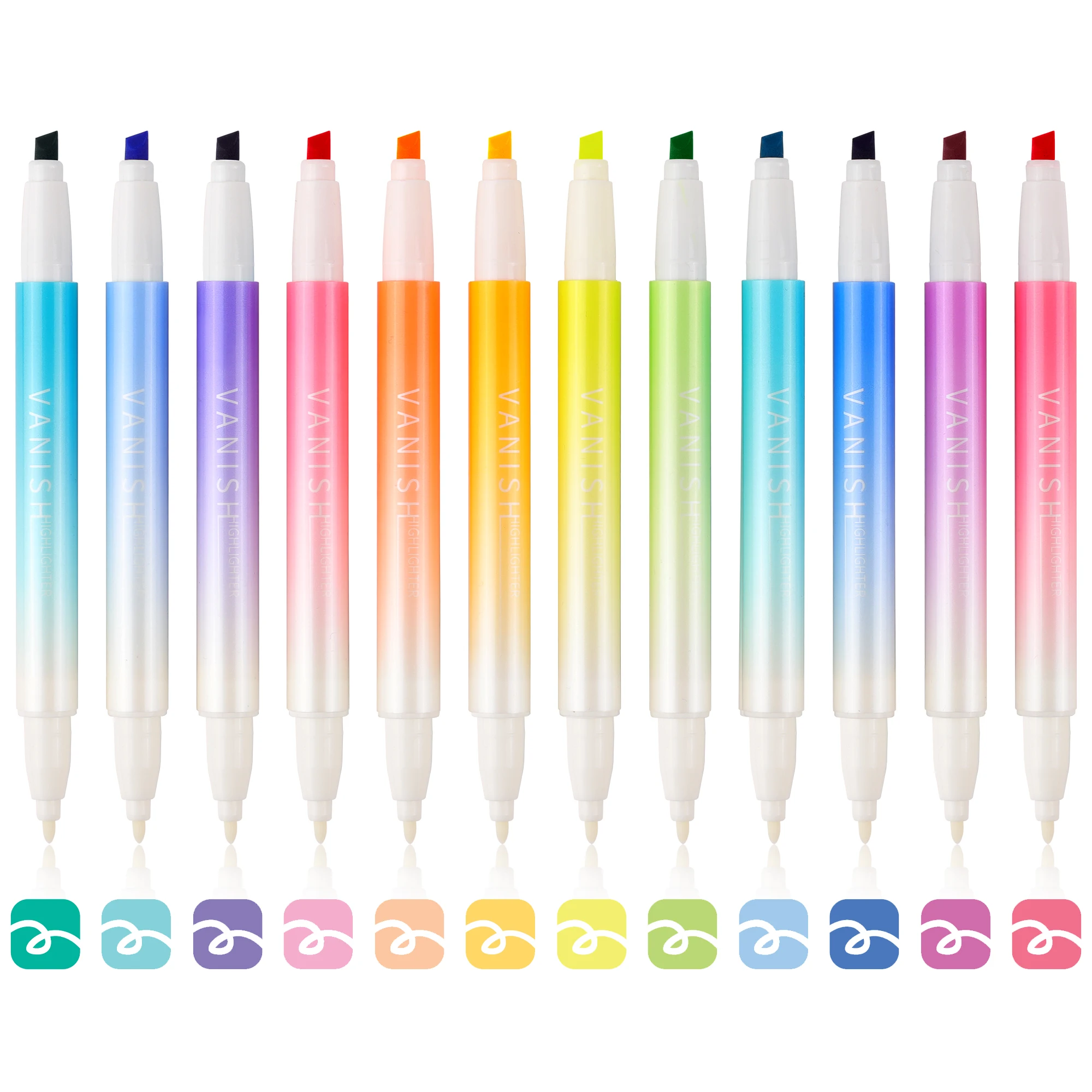 Erasable-Highlighters-Assorted-Colors-Dual-Tip-10-12-Colors-Erasable ...