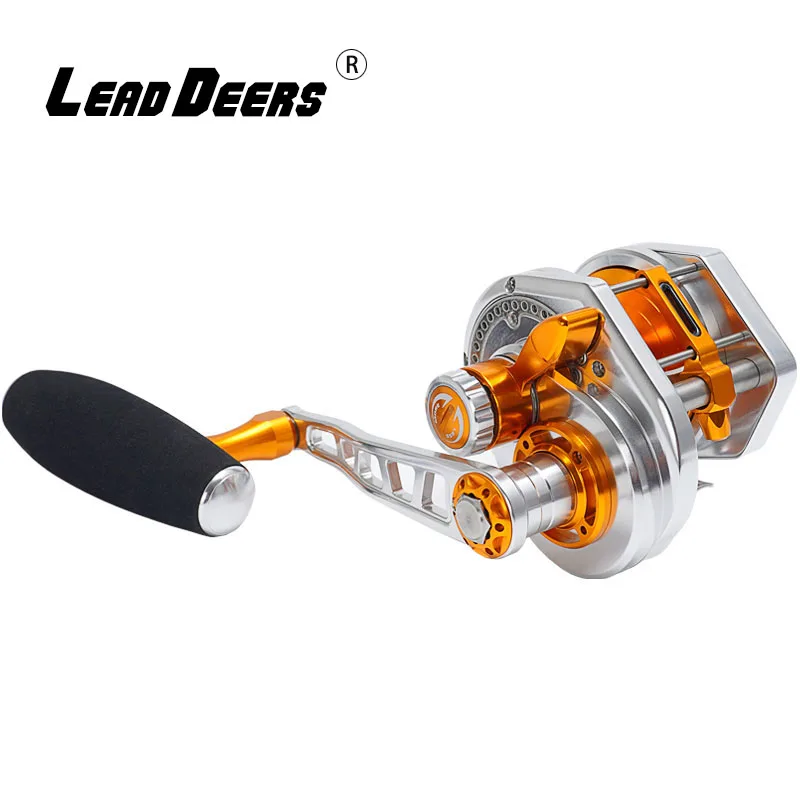Leaddeers-Automatic-Line-Reel-Japan-Made-Metal-Ocea-Jigger-3000-Slow ...