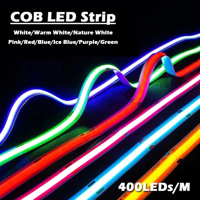 USB-Dotless-COB-LED-Strip-Light-5V-Flexible-LED-Strip-with-Button ...