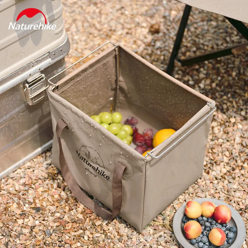 Naturehike-Portable-20L-PVC-Waterproof-Storage-Bucket-Drinks-Fruits ...