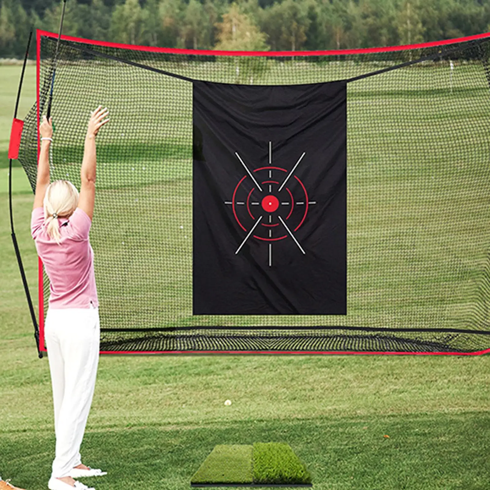 Golf Hitting Net Driving Range Target Driving Range Aid Nets for Golfer ...
