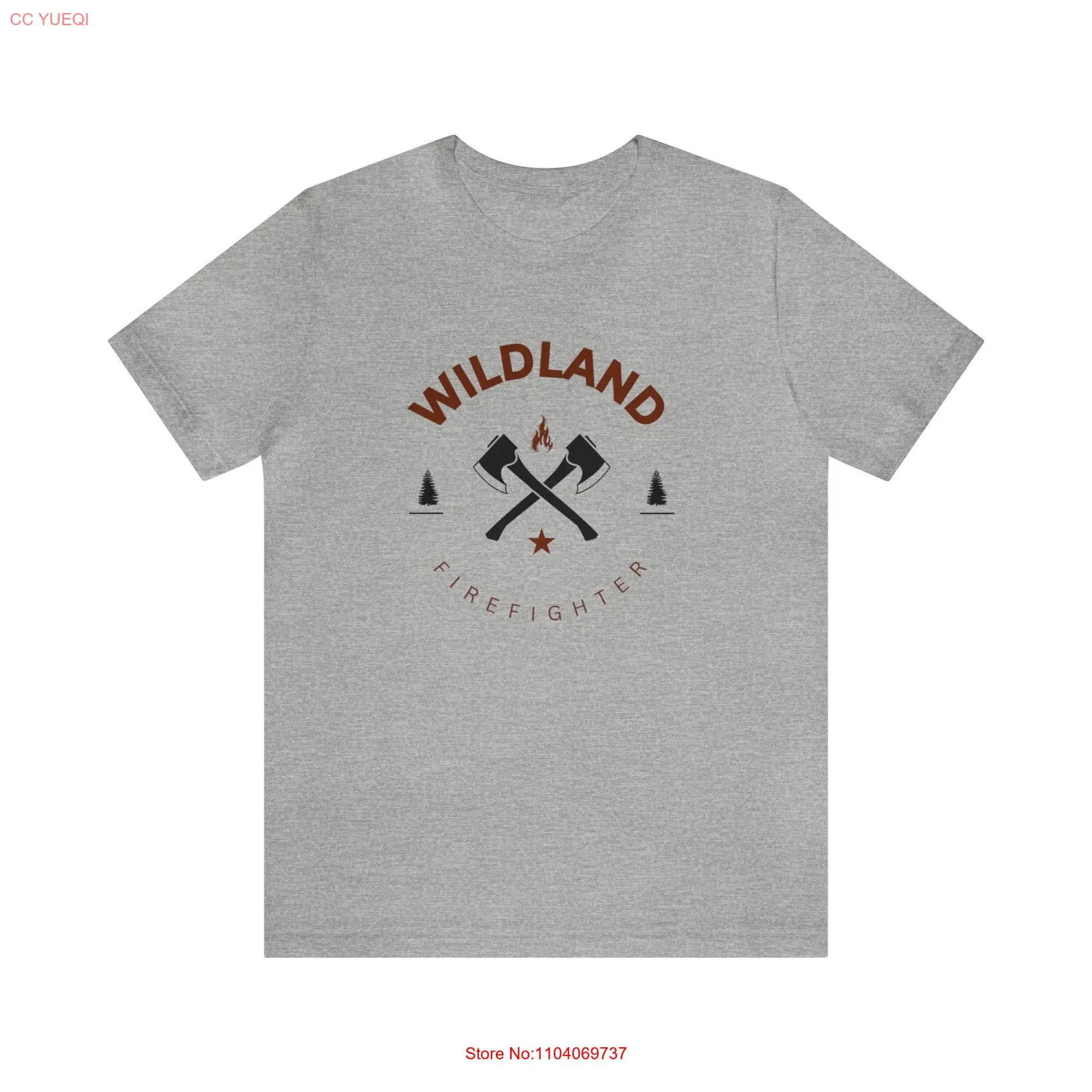 Wildland-firefighter-shirt-gifts-for-firefighters-smokejumpers-hotshots ...