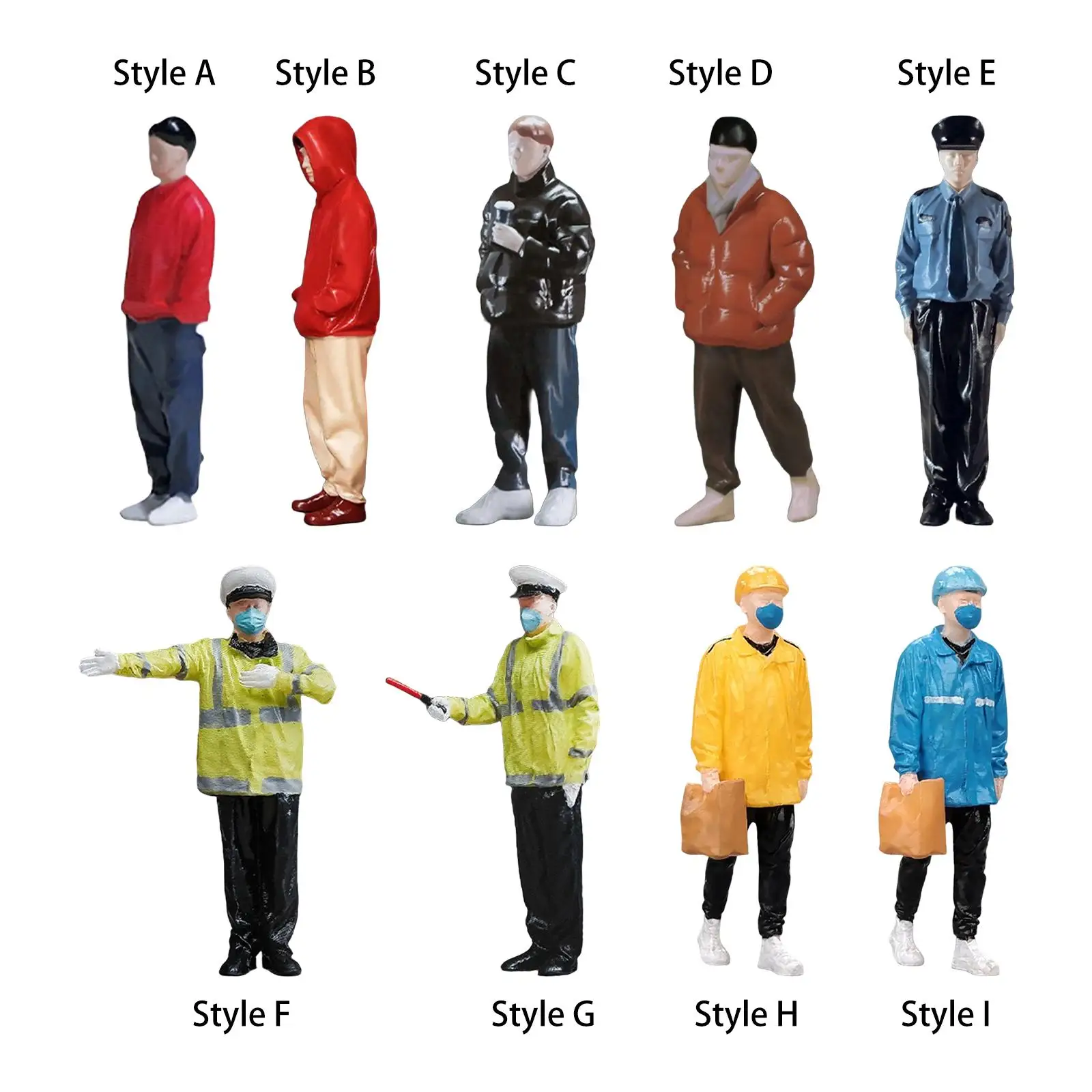 Resin-1-32-Scale-People-Figure-Diorama-Scenery-Mini-Dollhouse-Accessory ...