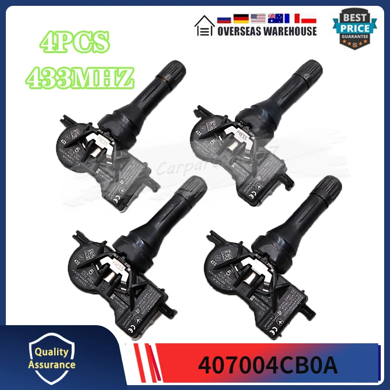 4Pcs-Tyre-Monitring-Senor-For-Renault-Espace-Kadjar-Kangoo-Koleos ...