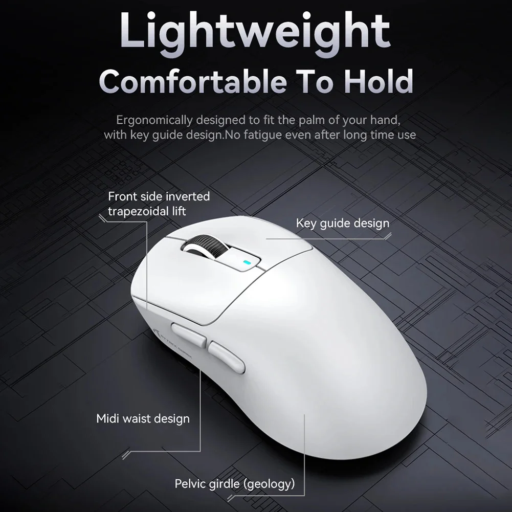 1pcs-Attack-Shark-X3-Gaming-Mouse-Tri-Connection-Modes-6-Adjustable-DPI ...