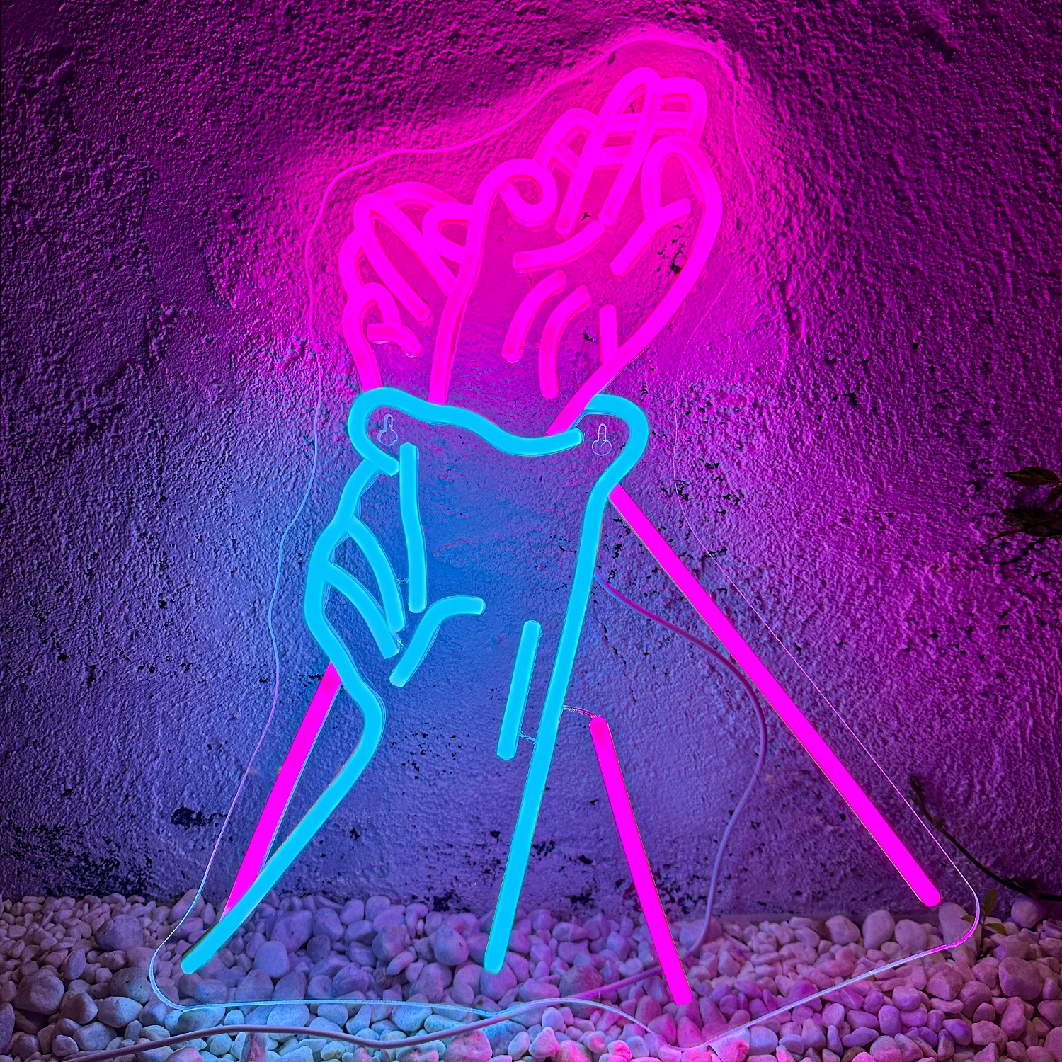 Passion LED Neon Art Aesthete Bedroom Living Room Office Bar Apartment ...
