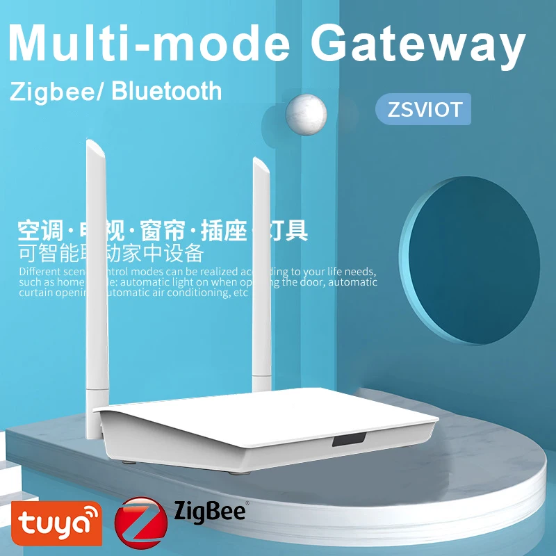 Tuya-Zigbee-Gateway-Zigbee-3-0-Hub-Bluetooth-gateway-with-Network-Cable-Socket-Wired-Connection ...