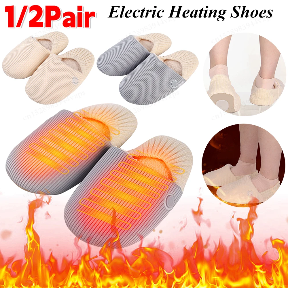 Warm Electric Heating Shoes with Adjustable Temperature Control ...