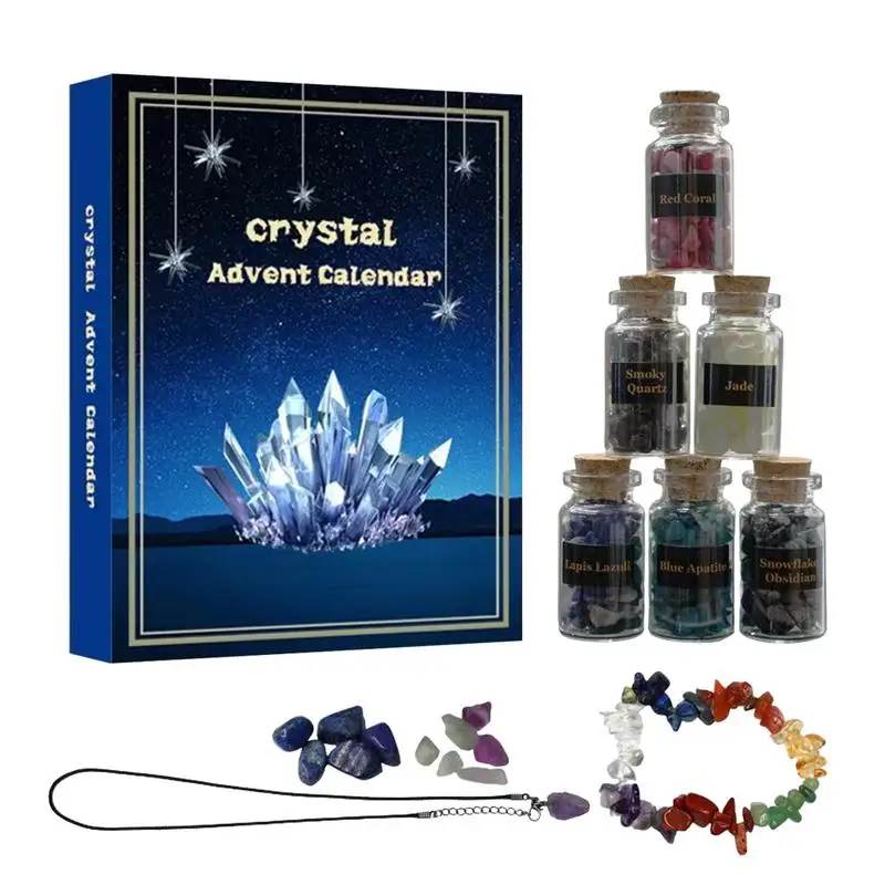 Crystal-Gems-Advent-Calendar-24-Days-Crystals-Chips-Bottles-Set-for ...
