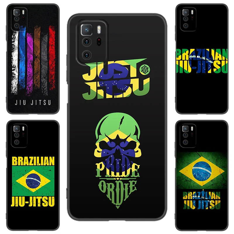 BJJ-Brazilian-Jiu-Jitsu-Black-Silicone-Phone-Case-For-Xiaomi-Redmi-Note ...