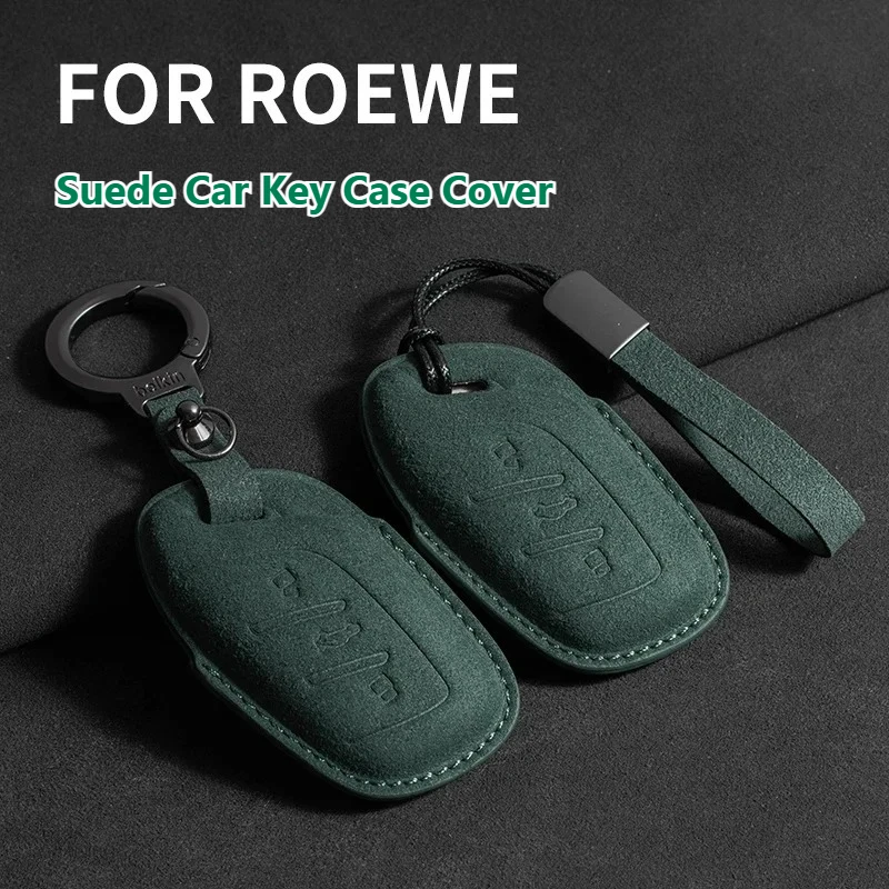For MG 4 MG4 MG5 MG6 Mg3 Mg7 MG ZS Suede Car Remote Key Case Cover Car ...