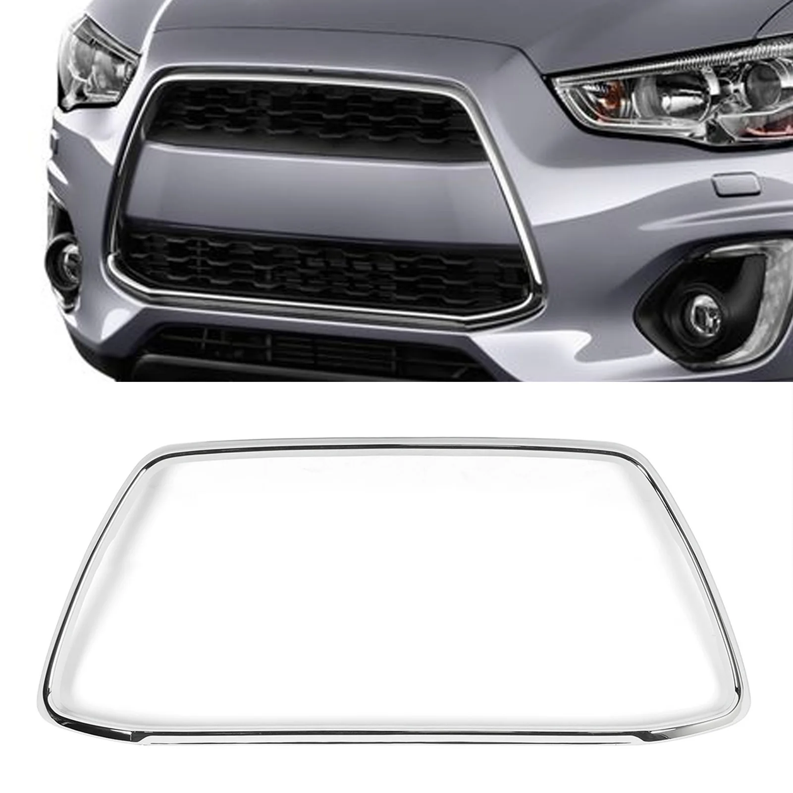 6402A275-Front-Bumper-Grille-Chrome-Trim-6402A275-Protective-Decorative ...