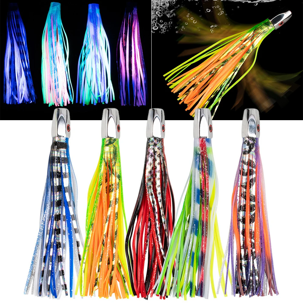 1pc-Trolling-Lure-8inch-Trolling-Lure-Big-Game-Leader-Fishing-Rigs-Deep ...
