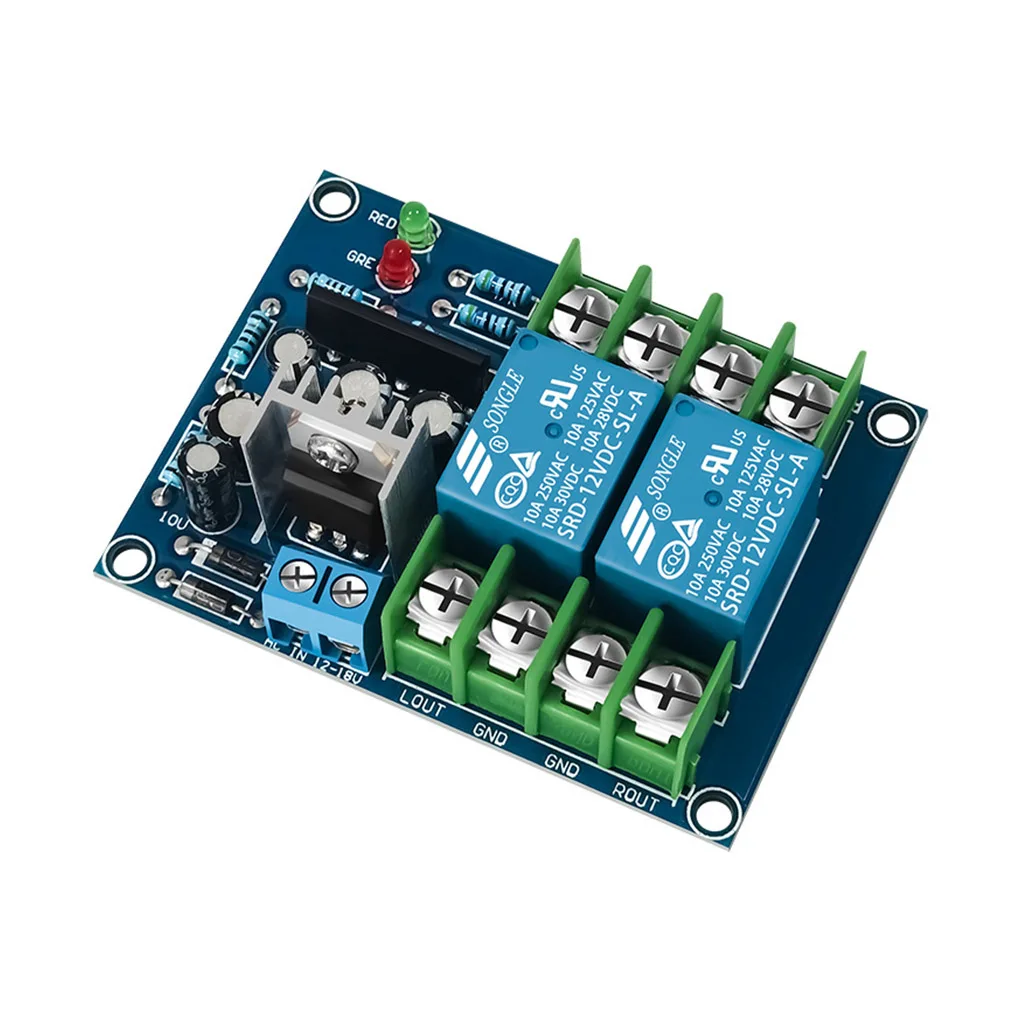 10A-AC12-18V-Speaker-Protection-Circuit-Board-Power-On-Audio-Amplifier ...
