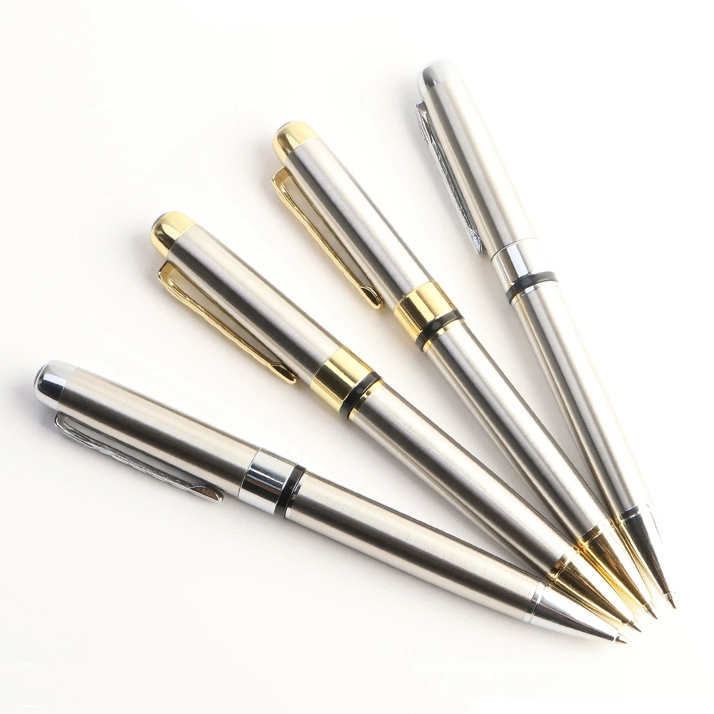 Metal Ballpoint Pen Retractable Signature Pen Crest Style Metal Housing ...