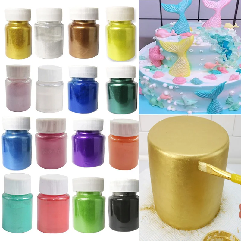 15g-Bottle-Gold-And-Silver-Dye-Glitter-Powder-Mousse-Cake-Macaron ...