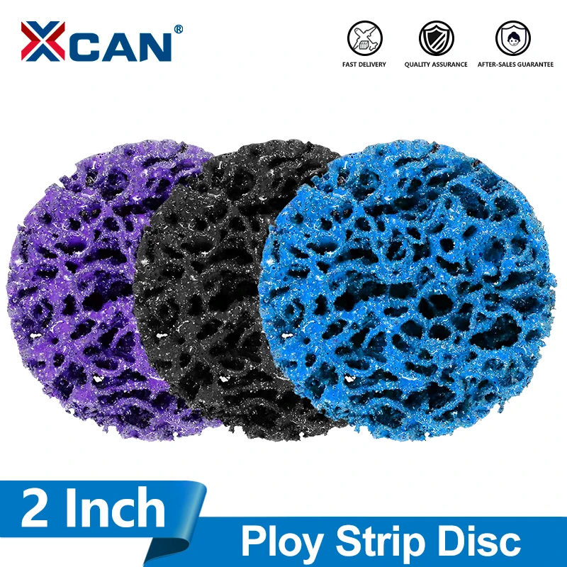 XCAN Diamond Grinding Wheel Flip Disc 2 inch Coral Disc Poly Strip Disc ...