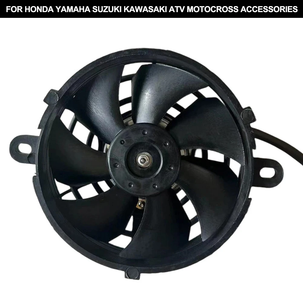 5inch 12V Motorcycle Cooling Fan Oil Cooler Engine Electric Radiator ...