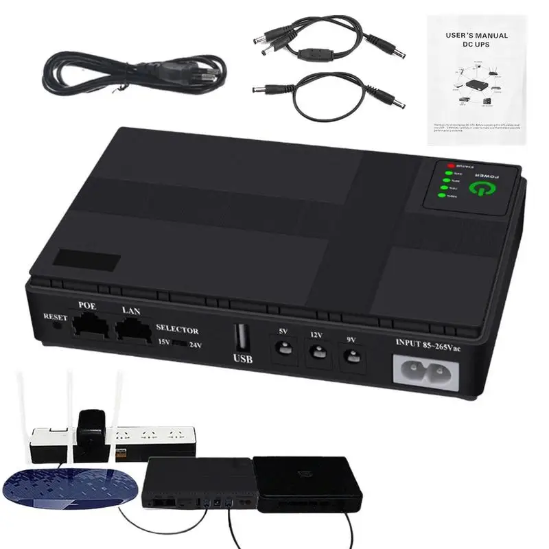 POE5V9V12V-Mini-Portable-UPS-Router-Uninterruptible-Power-Supply-for ...