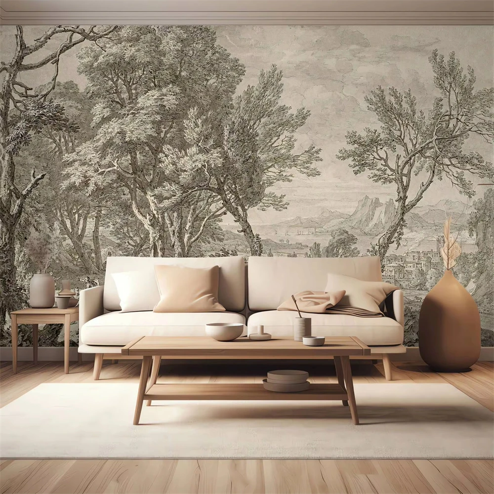 Custom Photo wallpaper for bedroom walls Mural Backdrop 3D Wall Paper ...