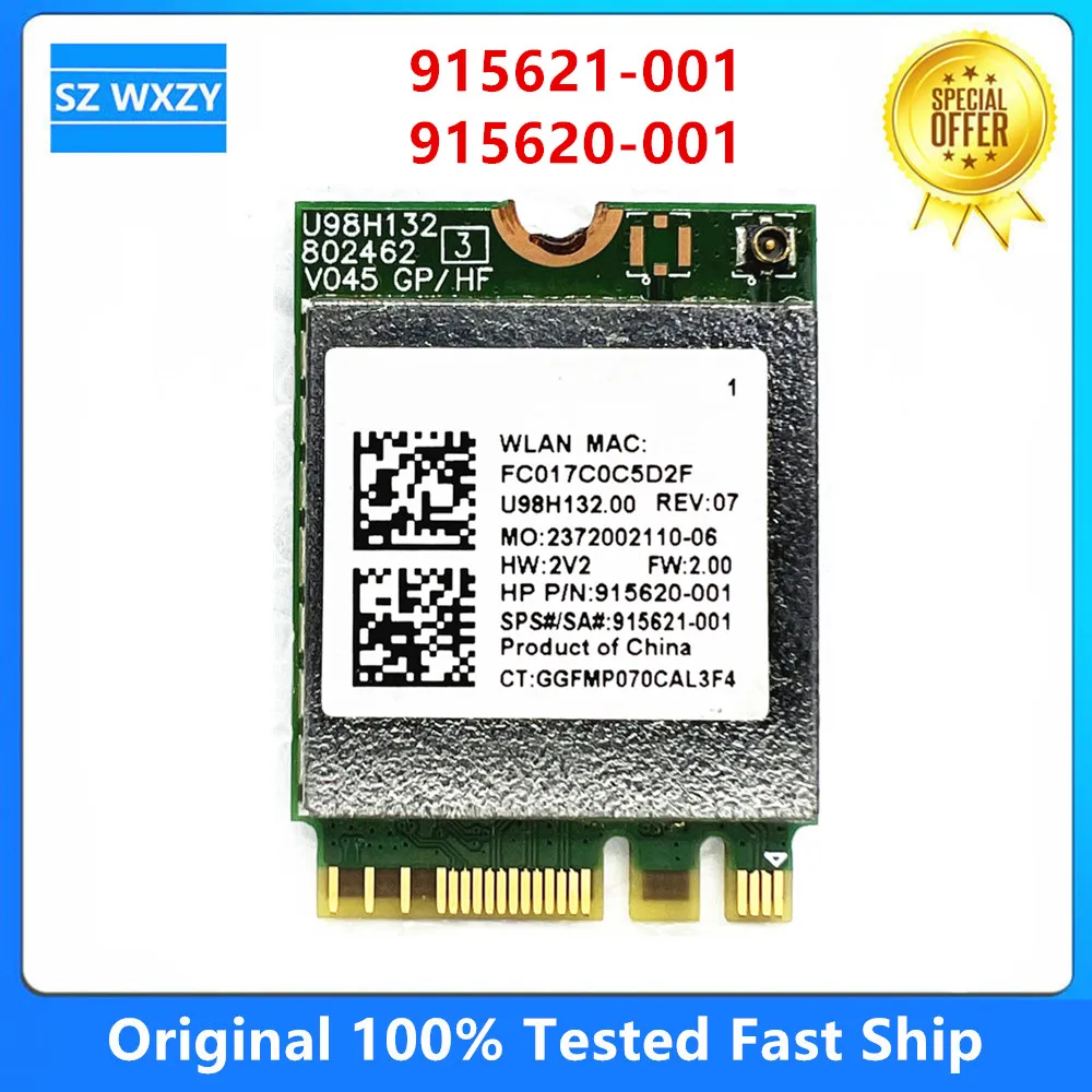 Original RTL8821CE 802.11AC Wifi Wireless Network Card 433M BT 4.2 ...