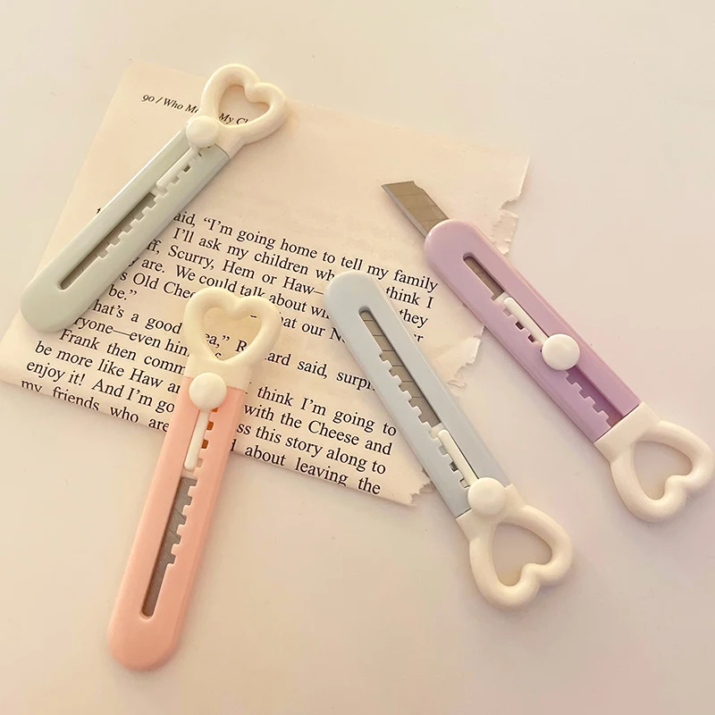 Kawaii-Love-Heart-Utility-Knife-Mini-Cute-Envelopes-Opener-Express-Box ...