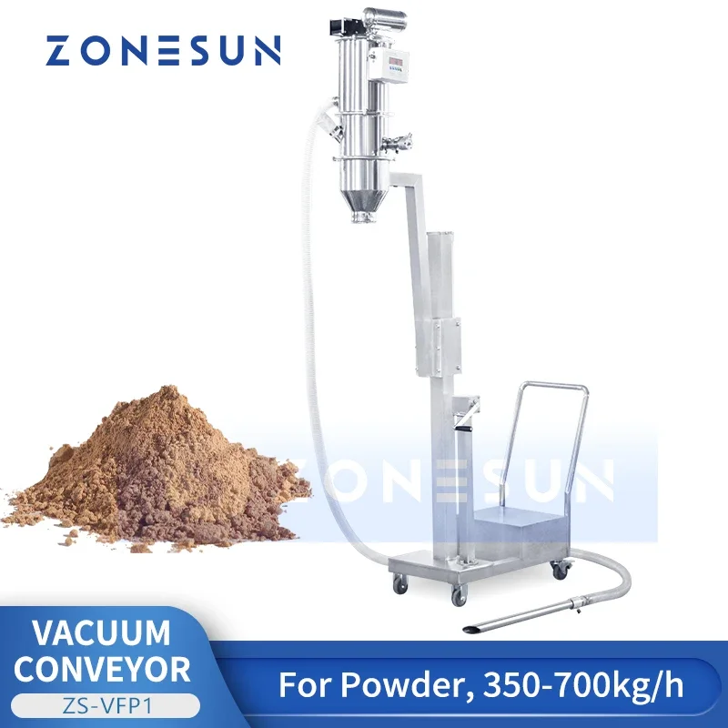 Zonesun-350-700kg-h-Vacuum-Conveyor-For-Powder-Transfer-System-Powder ...
