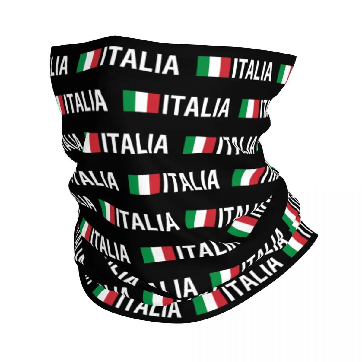 Italy Flag Bandana Neck Warmer Men Women Winter Ski Hiking Scarf Gaiter ...