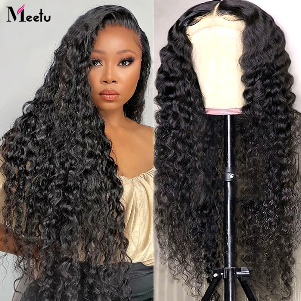 Meetu-250-Density-Lace-Wig-Deep-Wave-Frontal-Wig-40-inch-Human-Hair-Wig ...