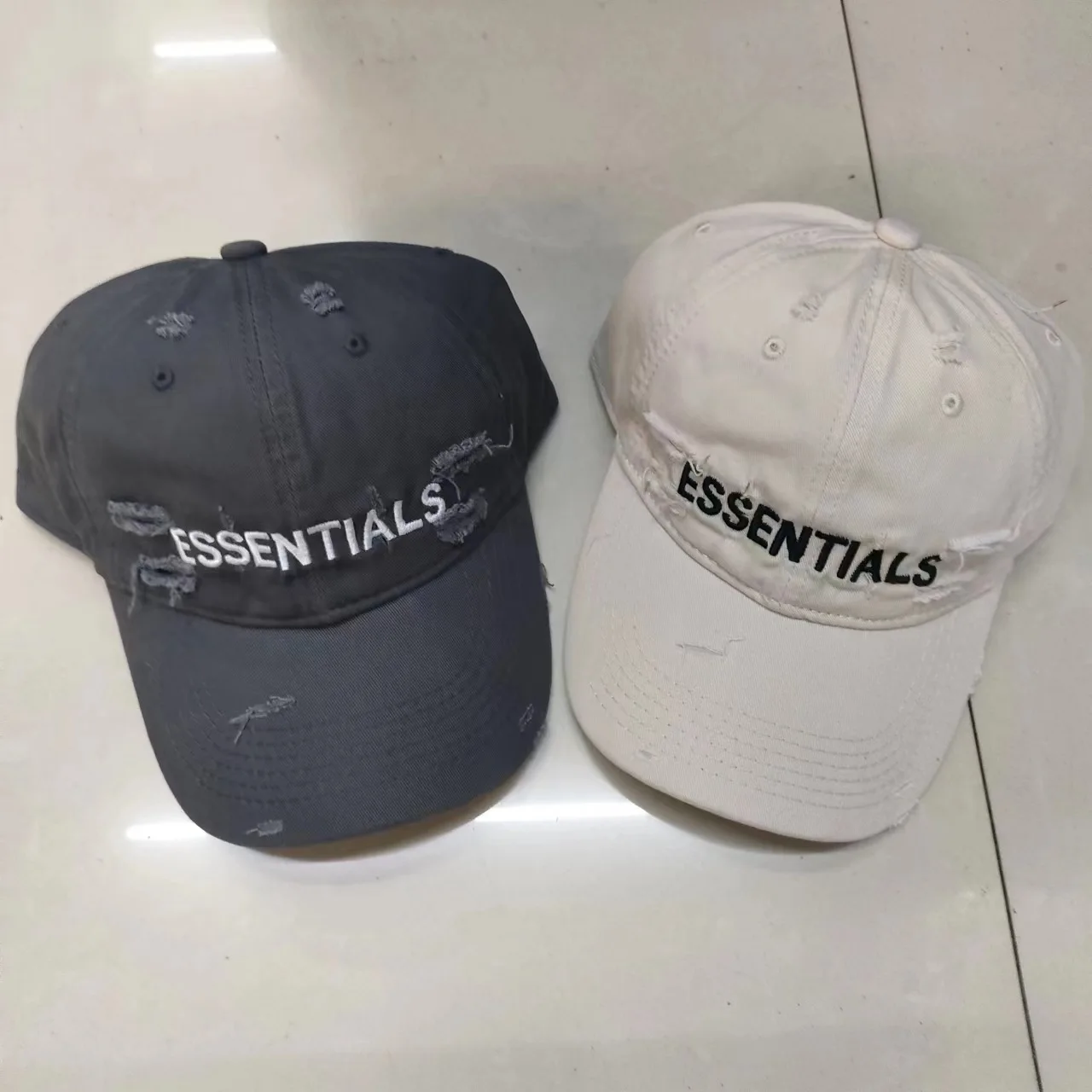 ESSENTIALS-Hats-Trendy-Fashion-baseball-cap-High-Street-Style-Sunhat ...