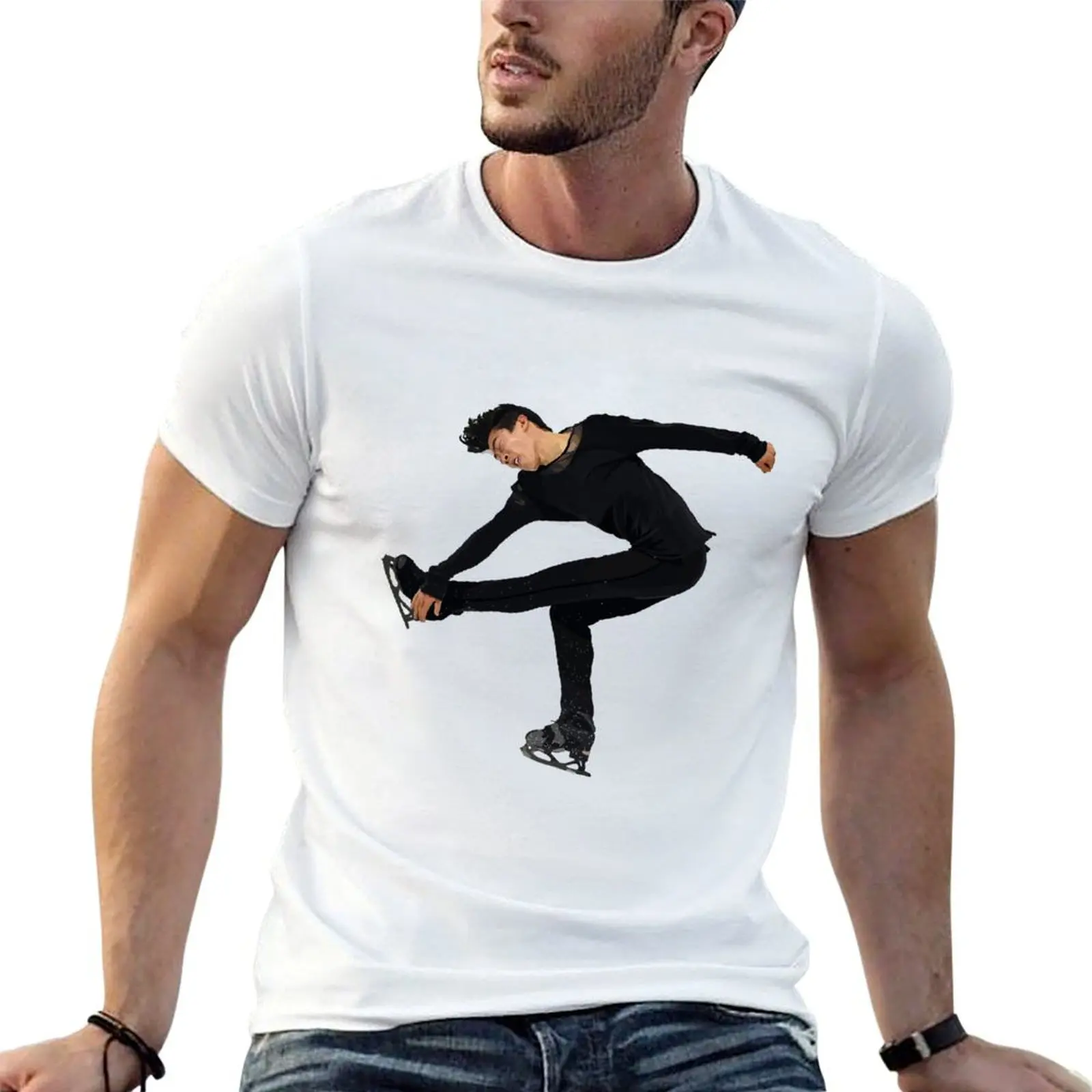 Chen shirts T-Shirt shirt man t Nathan oversize cotton anime t ...